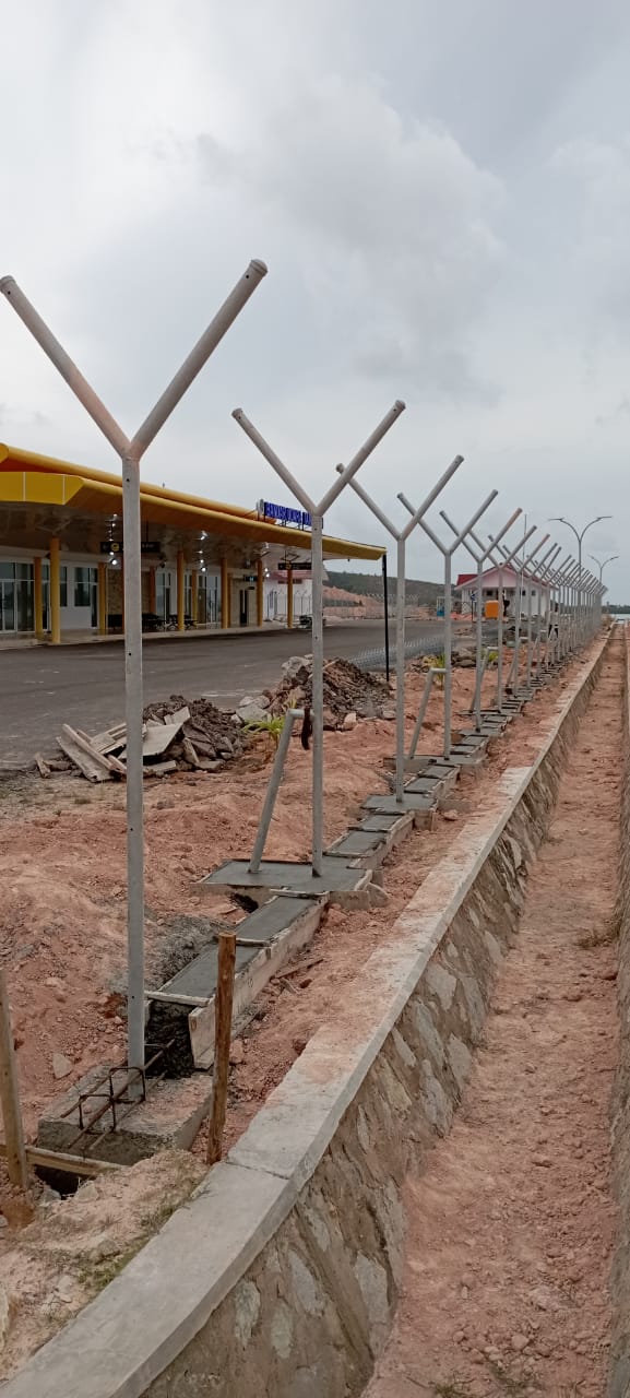 Proyek Pemasangan Pagar BRC Galvanis Untuk Waduk Riam Kanan, Banjar ...