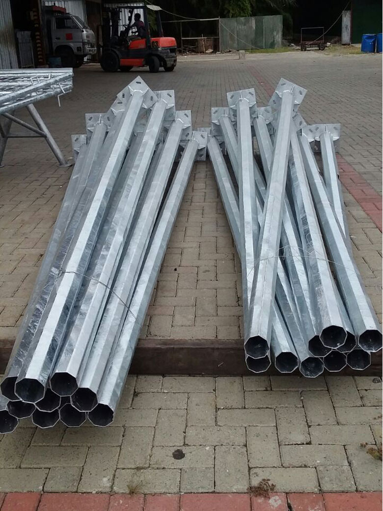 Tiang PJU Bulat - Jual Pagar BRC