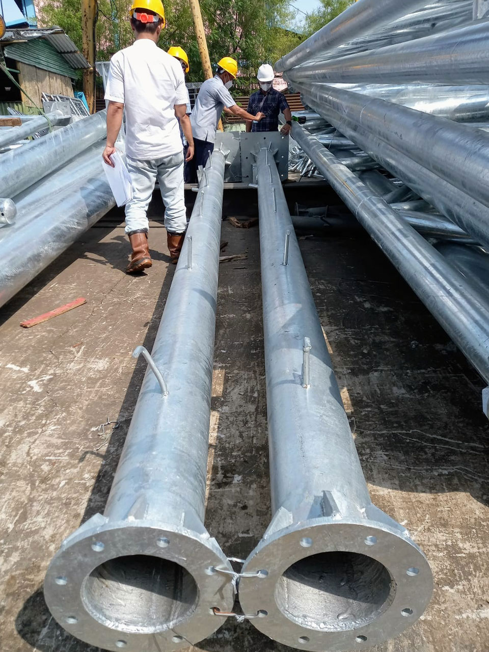 Tiang Monopole - Jual Pagar BRC