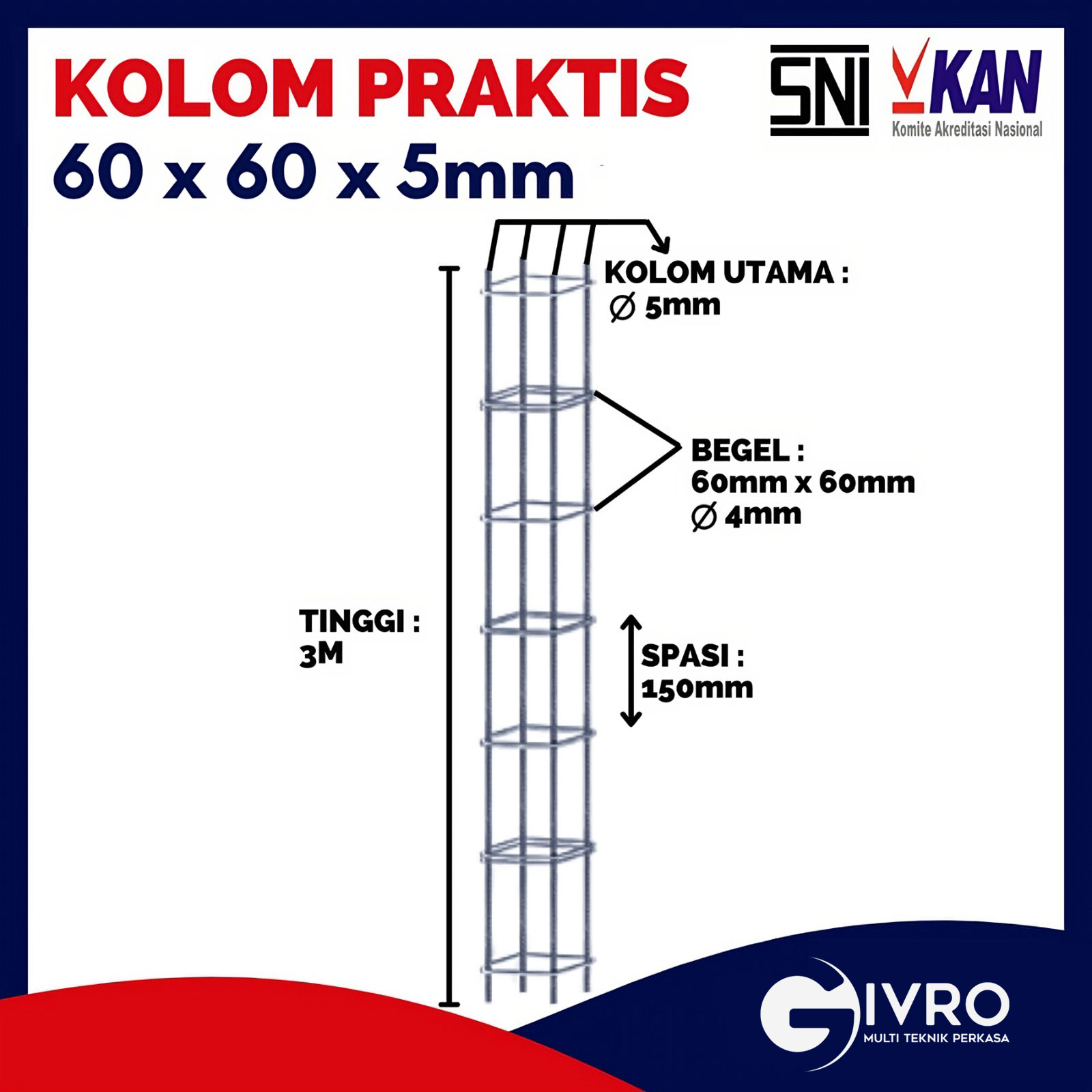 Fungsi Kolom Praktis Untuk Pembangunan Di Papua Tengah - Jual Pagar BRC